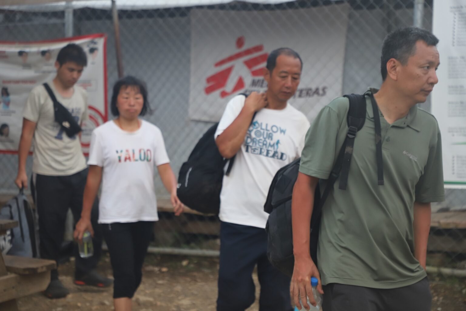 Migration from China constantly arrives in the Darien Jungle - Oscar ...