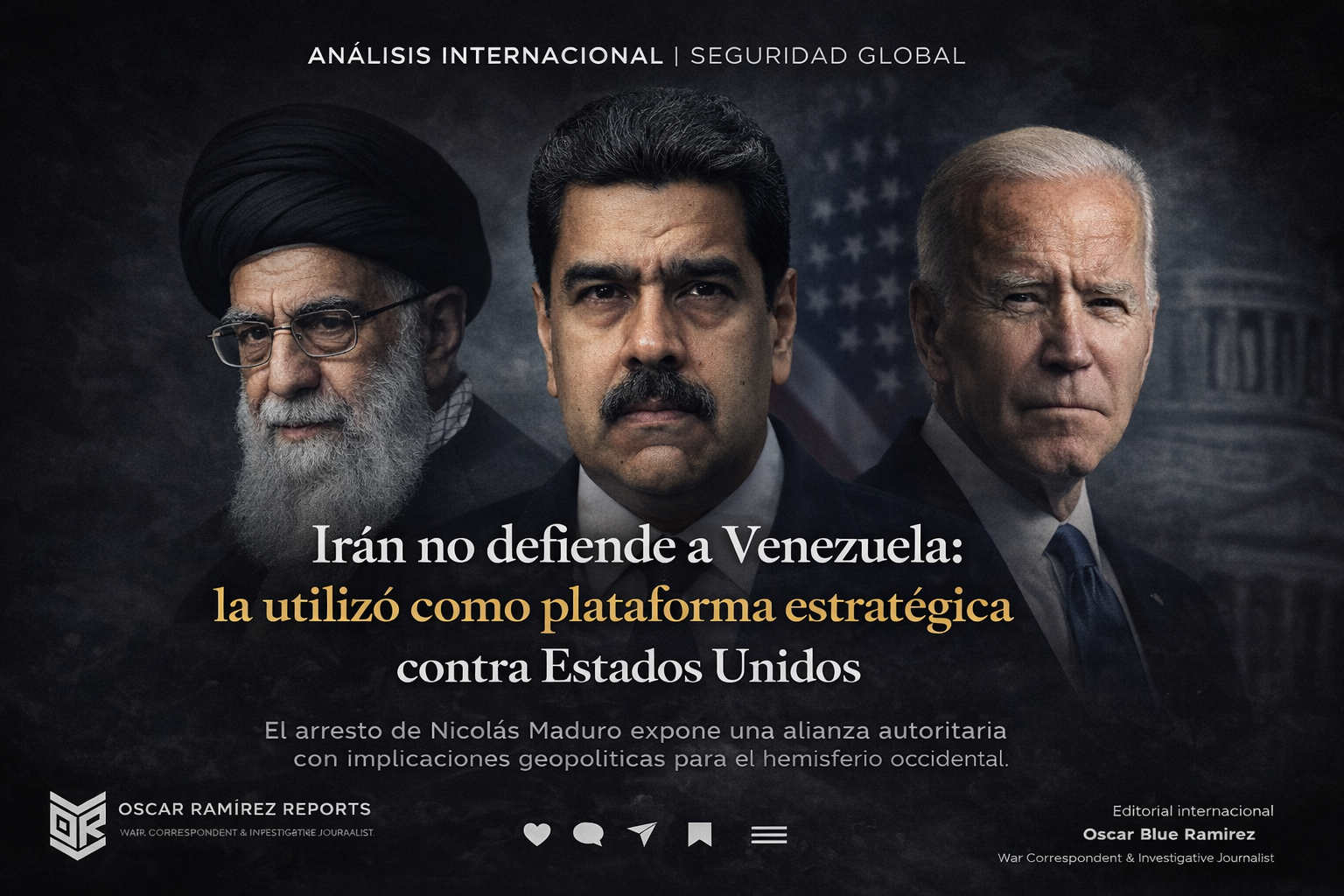 Irán no defiende a Venezuela: la utilizó como plataforma estratégica ...